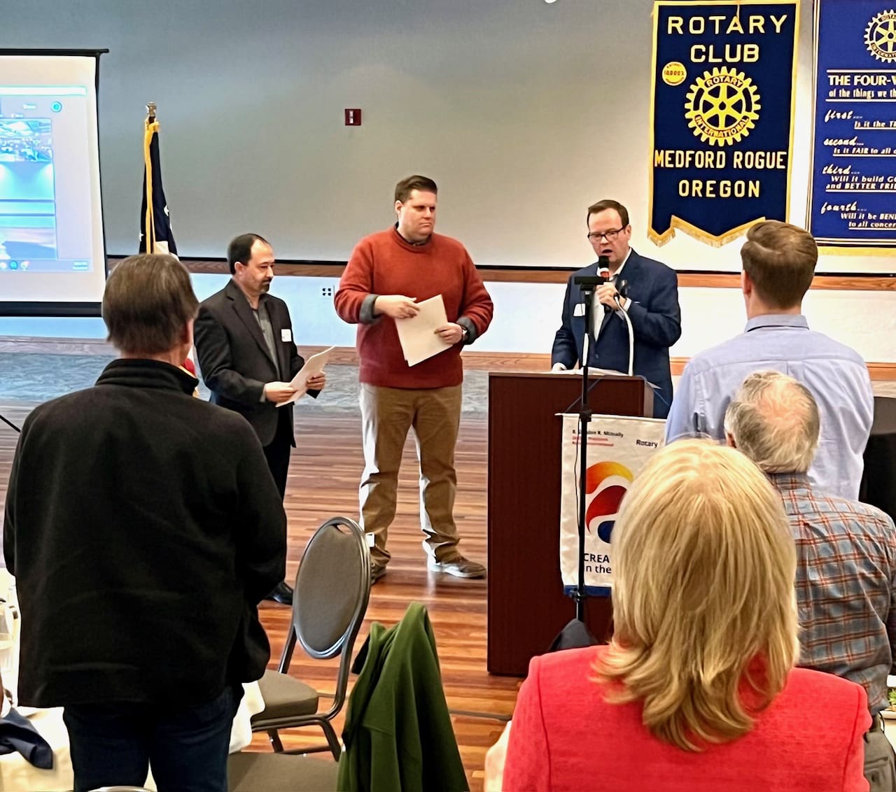 Welcome New Members - Medford Rogue Rotary