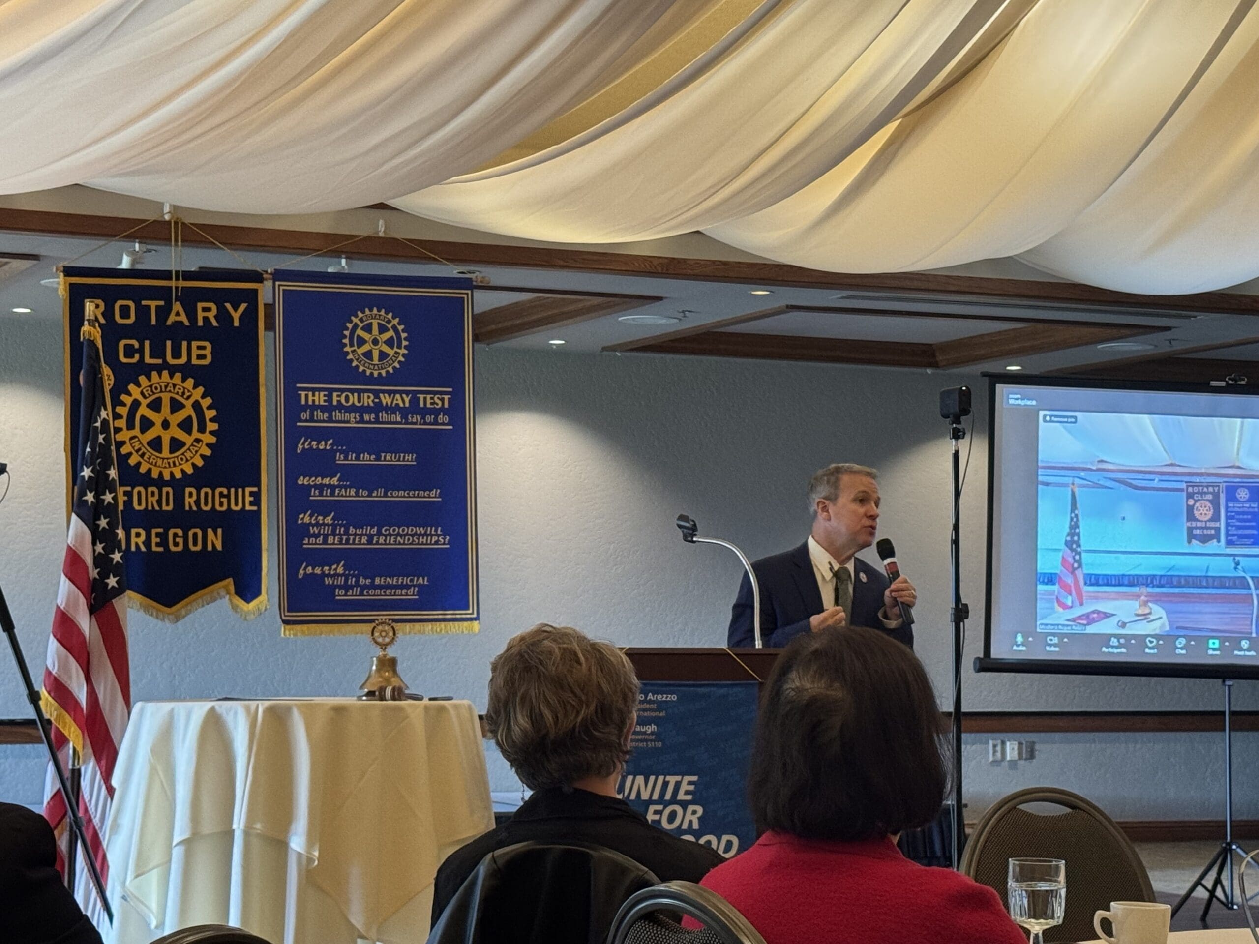 Club Meeting 10-22 SOU Updates - Medford Rogue Rotary